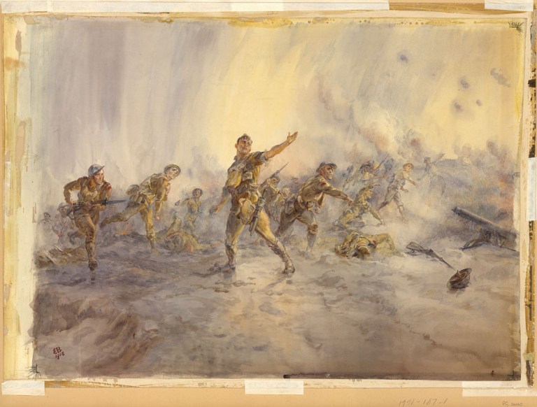 The Battle of Vimy Ridge – war art | Library and Archives Canada Blog