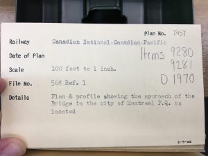 Using the Railway index to access railway plans and profiles | Library ...
