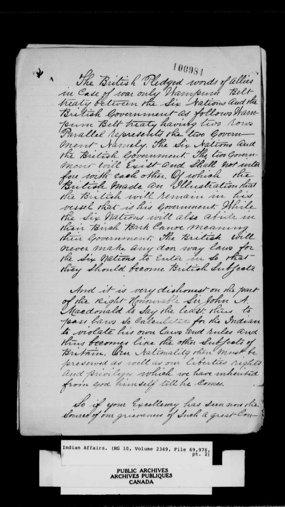 Enfranchisement of First Nations peoples | Library and Archives Canada Blog