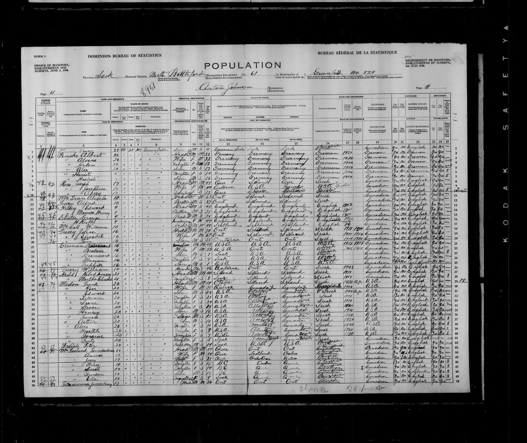 Why is that written there? Insights into the Census of Manitoba ...