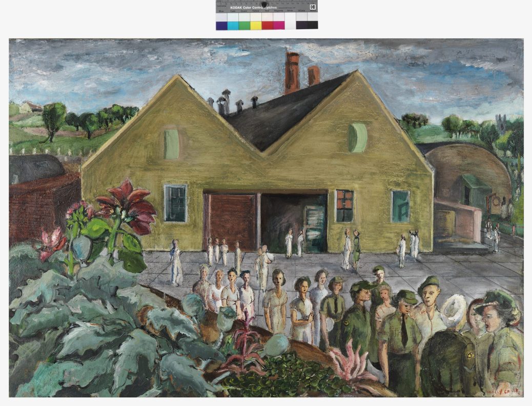 Molly Lamb Bobak, Canada’s first female official war artist overseas: A ...