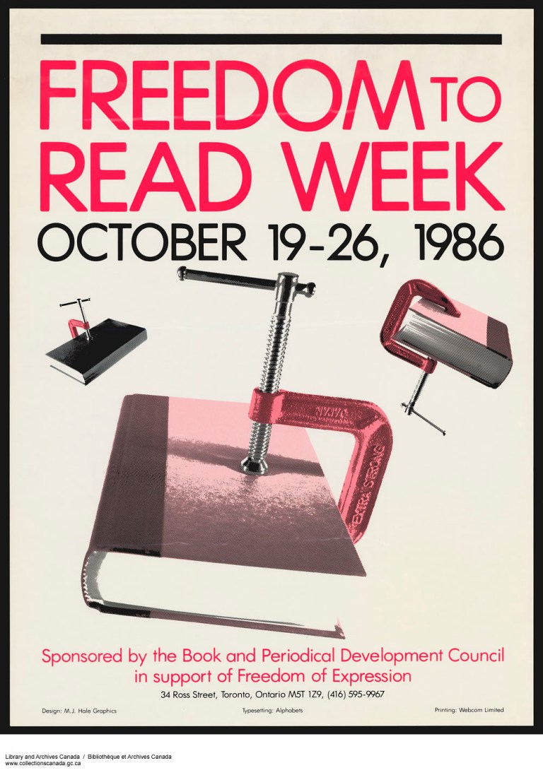 Freedom to Read | Library and Archives Canada Blog
