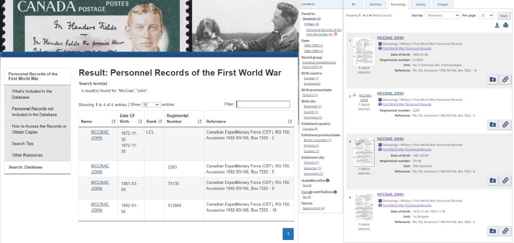 Accessing Personnel Records of the First World War: A new database at ...